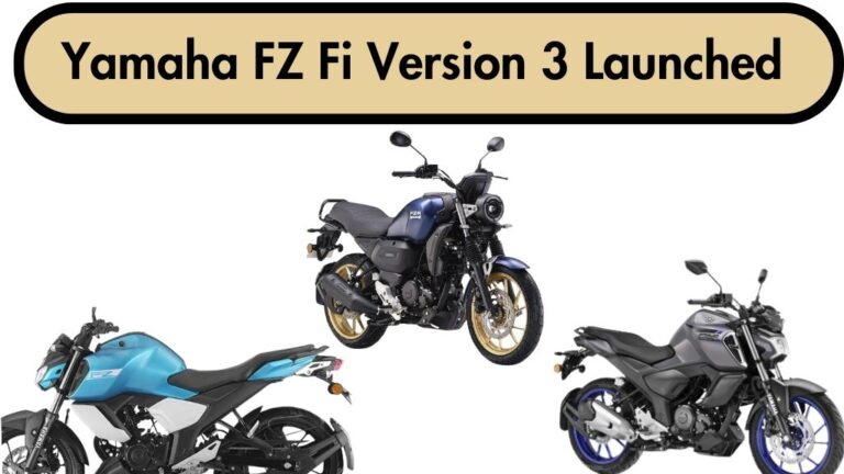 Yamaha FZ Fi Version 3 Launched And New Look Launch Of FZ-X In 2024